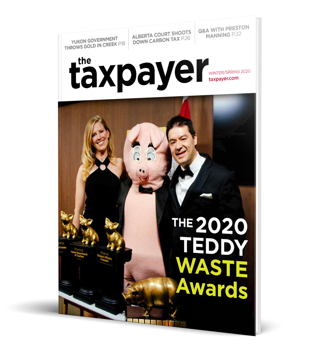 Donate now and start getting The Taxpayer magazine